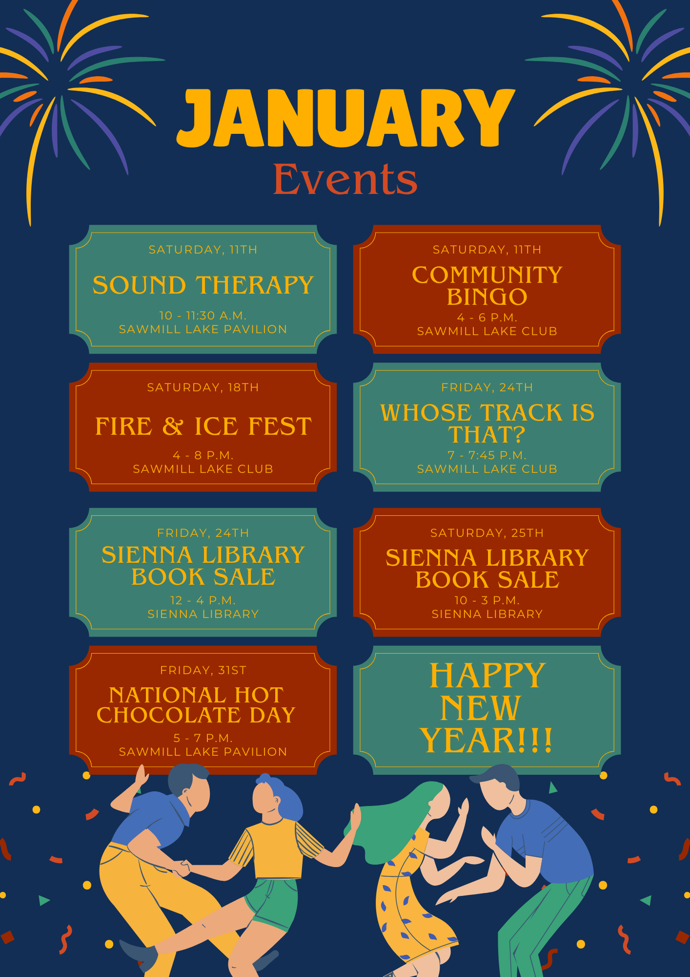 Click on the newsletter and events calendar below to take a look. You ...